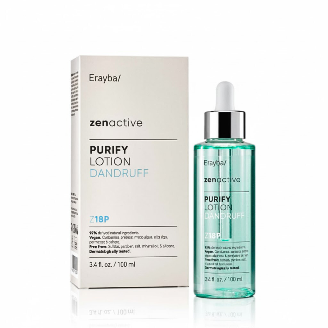 Erayba Zenactive Purify Lotion Dandruff Z18P 100ml - Paravite
