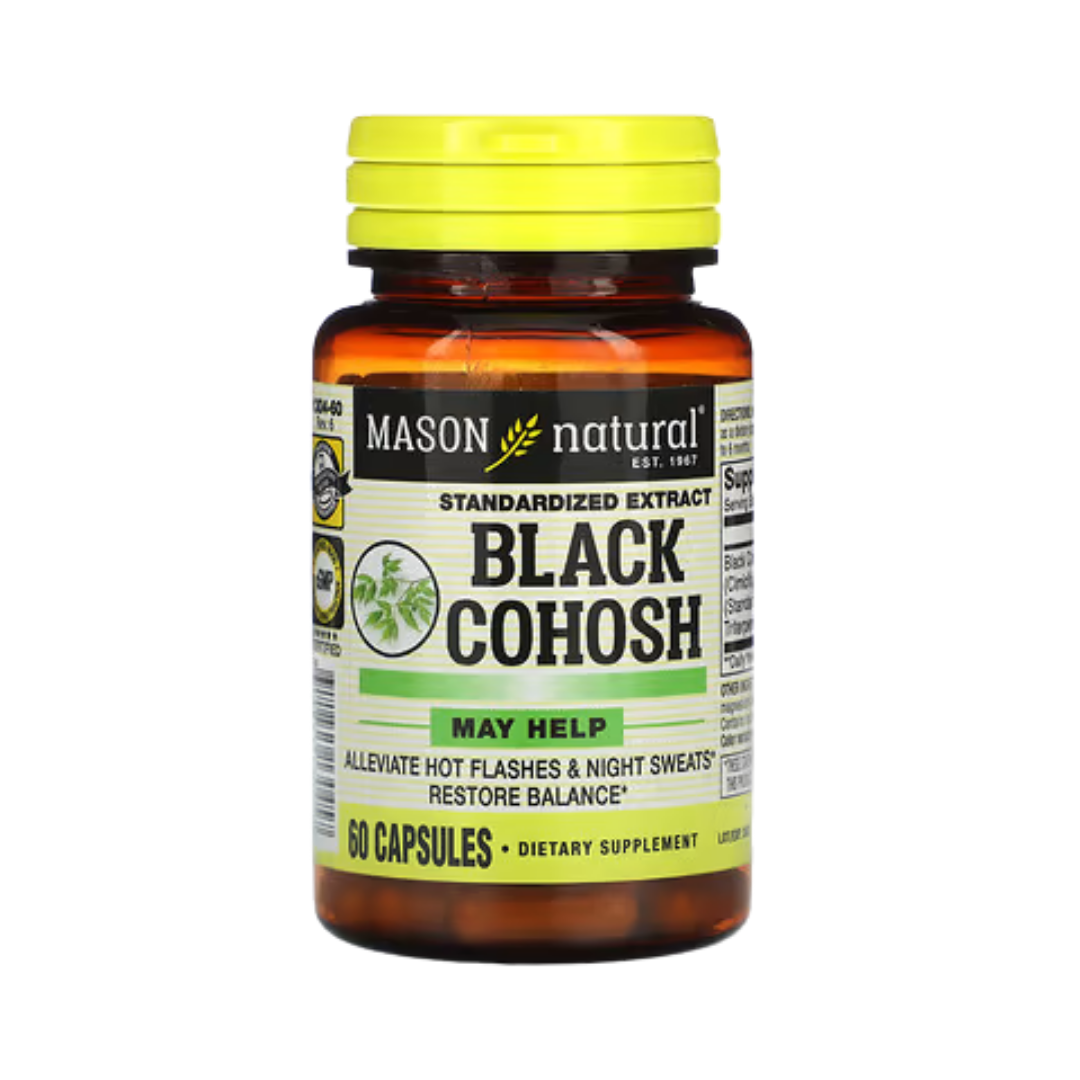 Mason Natural Black Cohosh 60 Capsules - Paravite