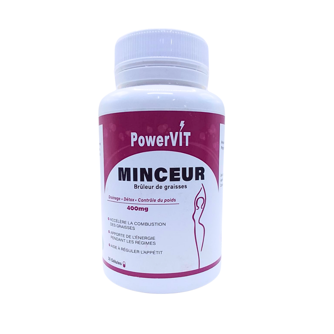 PowerVit Minceur 400mg 30 Gelules - Paravite