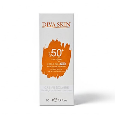 Diva Skin Creme Solaire Spf50+ 50ml - Paravite