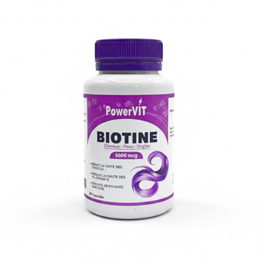 Powervit Biotine 60 Gelules - Paravite